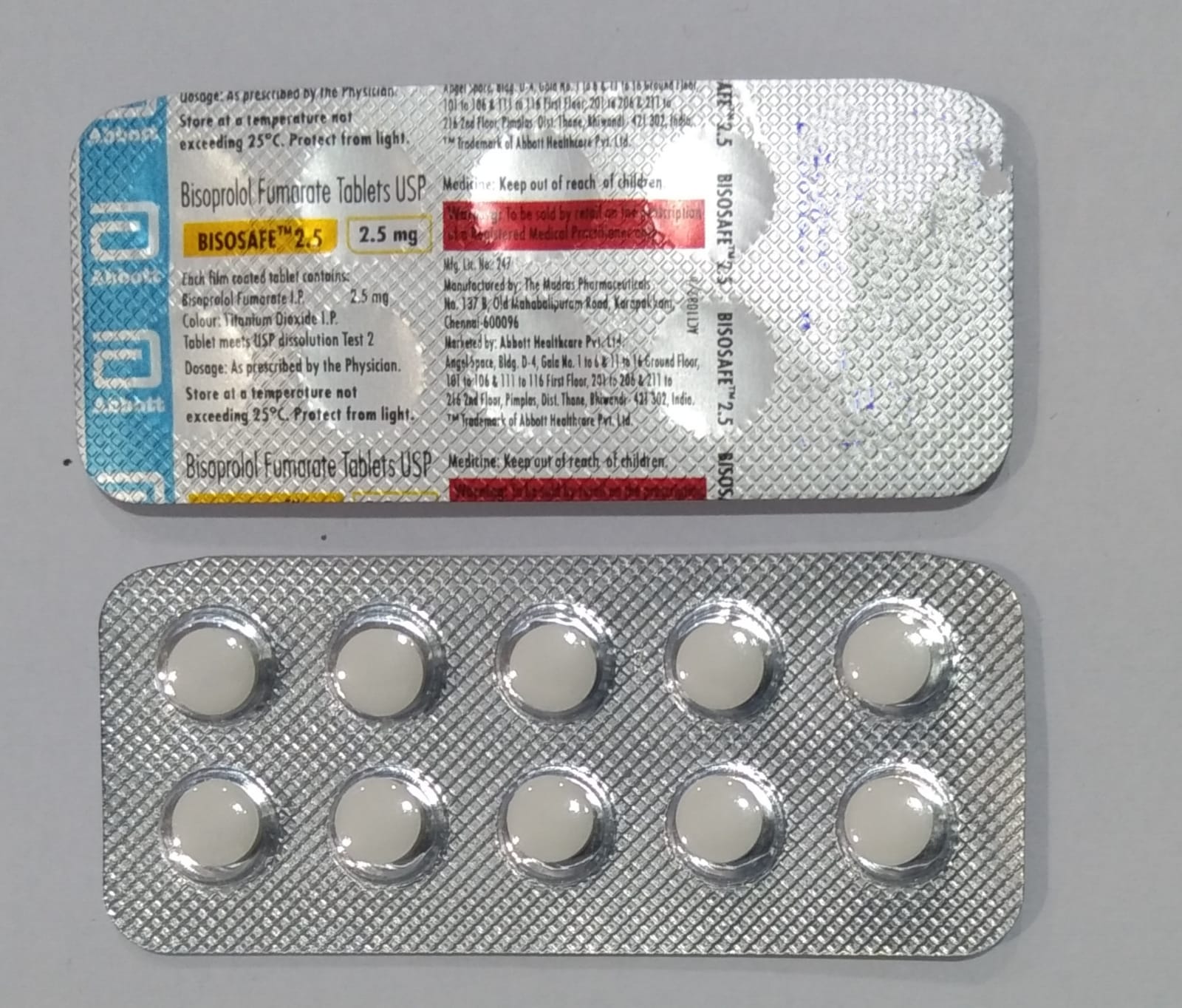 Rhodon Svastha. BISOSAFE 2.5 10 TAB (SOLD OUT)