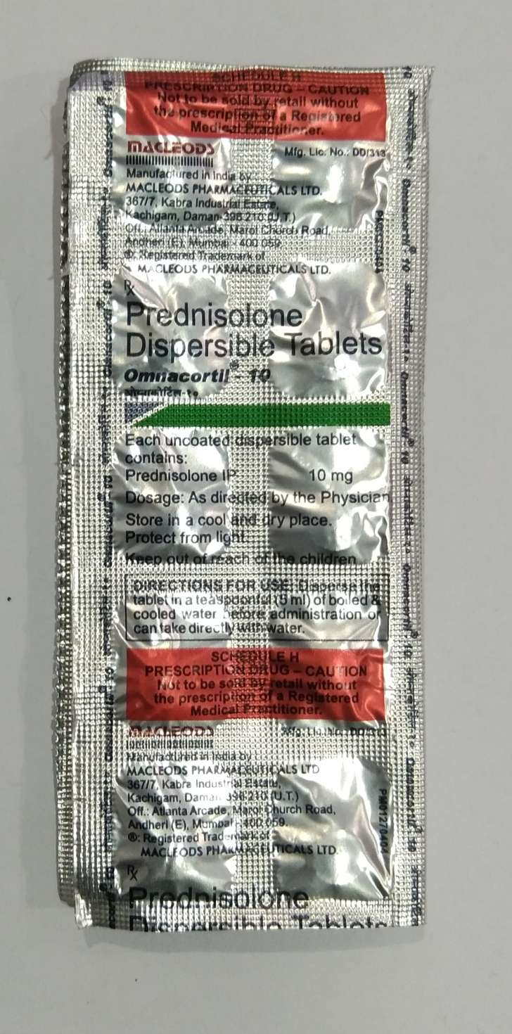 Rhodon Svastha. OMNACORTIL-10 10TAB (SOLD OUT)