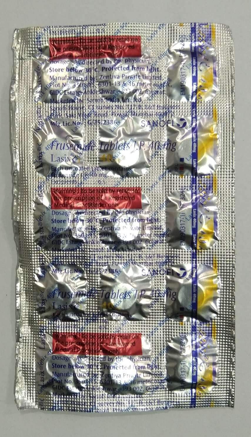 Rhodon Svastha. LASIX TAB 15TAB (SOLD OUT)