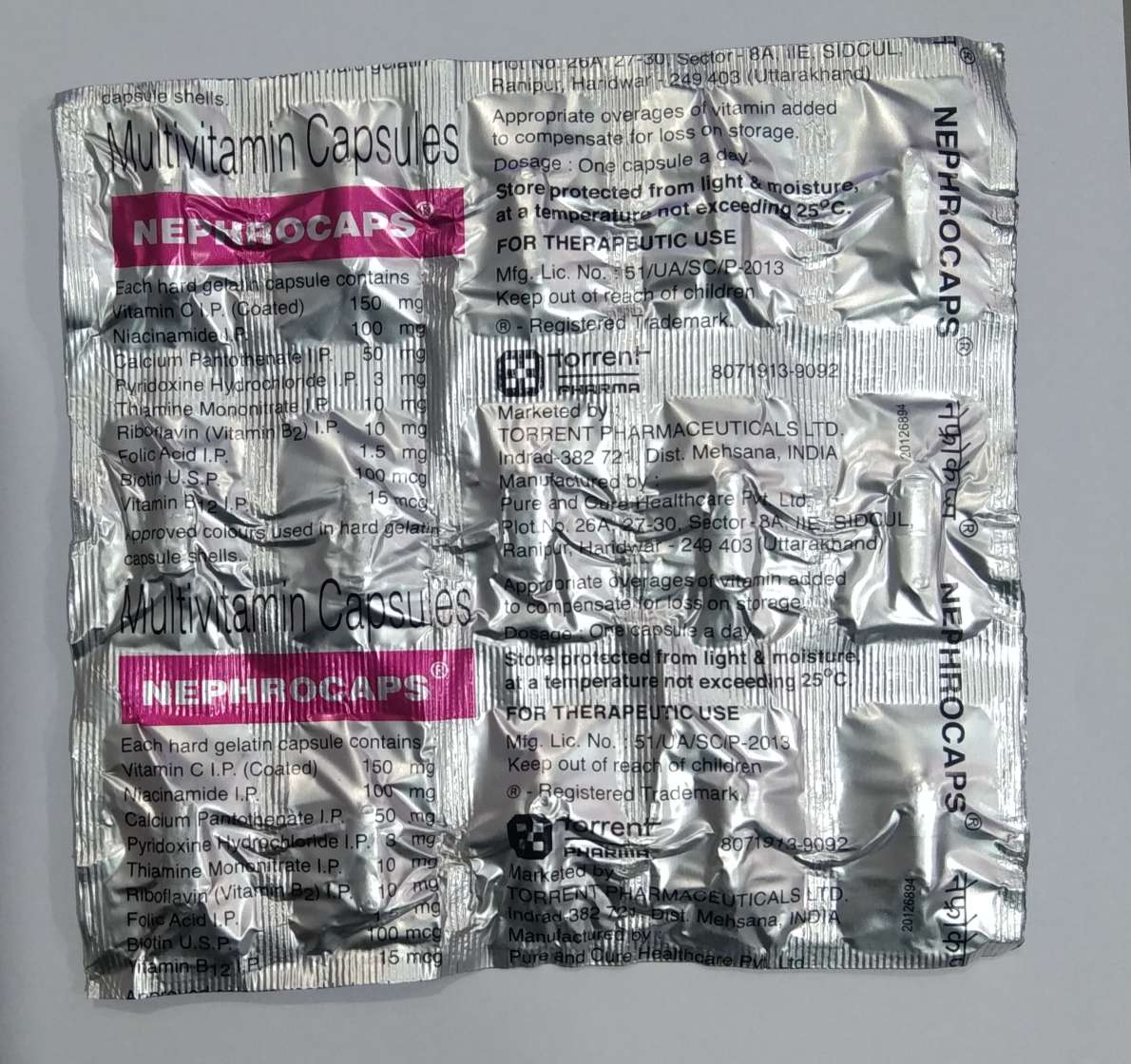 Rhodon Svastha. NEPHROCAPS 15CAP (SOLD OUT)