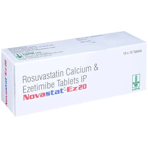 Rhodon Svastha. NOVASTAT EZ 20 10TAB (NOT AVAILABLE )